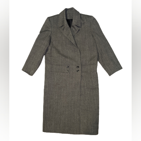 C'est Simone | Jackets & Coats | Vintage Cest Simone Long Wool Overcoat ...